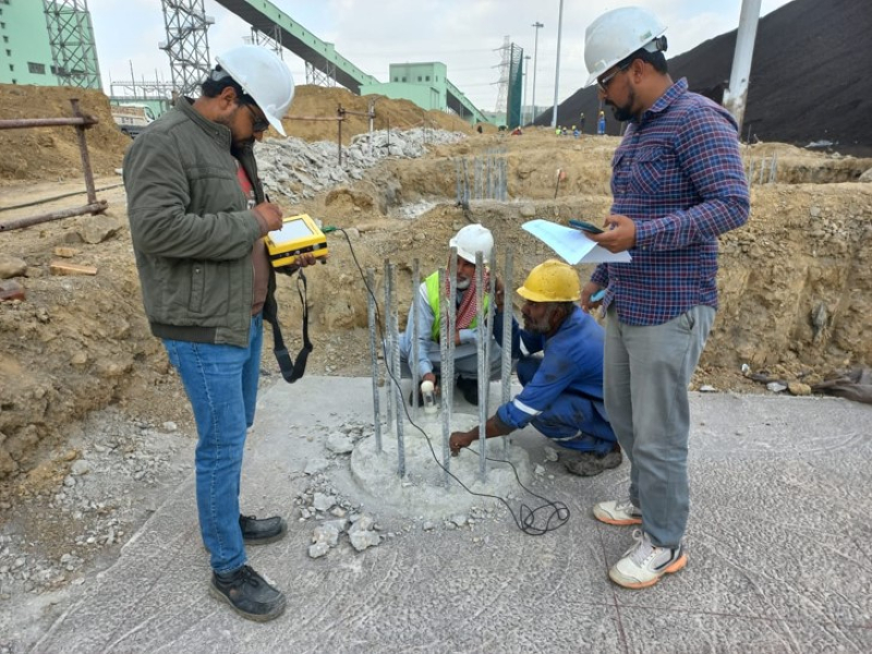 Low Strain Pile Integrity Test | Soil Testing Services